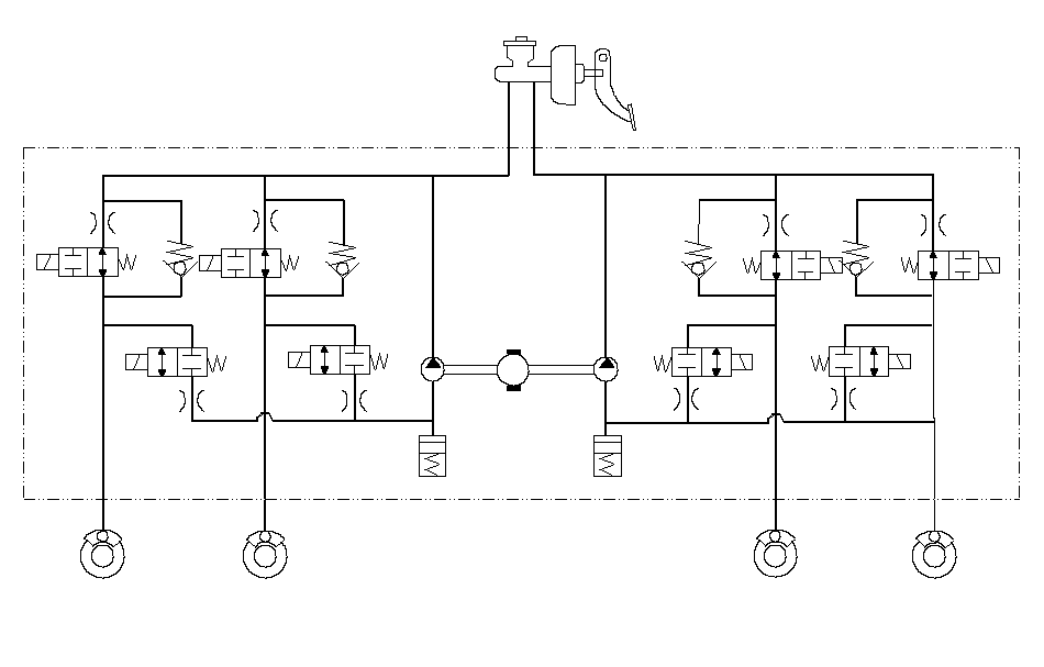 ABS System Description (Without VSA)