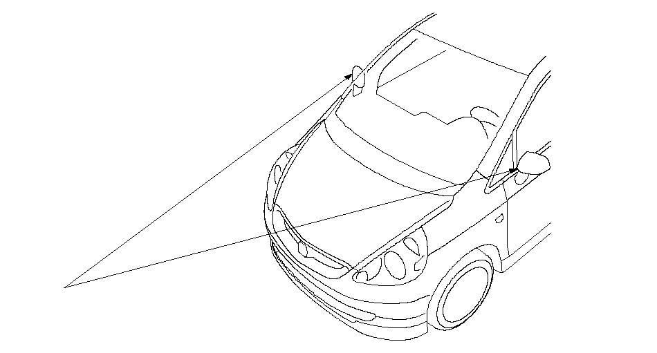 Power Mirrors Component Location Index