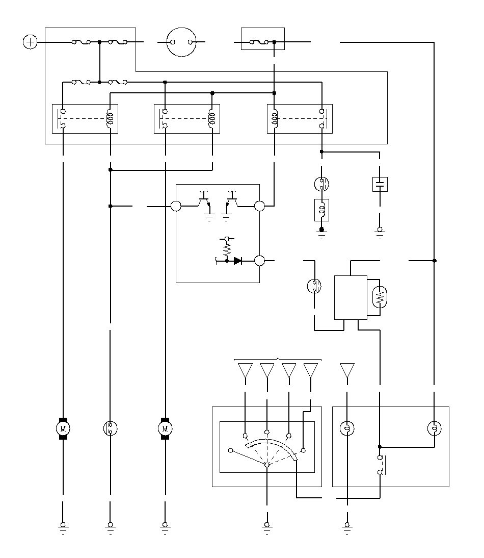 A/C System Circuit Diagram (With ETCS)